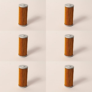 6 PK Hydro Transmission Oil Filter Fits Hustler 604126 X-ONE Cub Cadet PH-411154