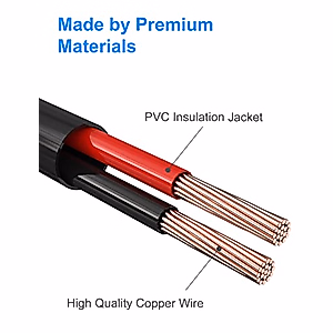TMEZON 12V 3A Power Supply Adapter 100~240V AC to DC 3 Amp 36W 5.5mm x 2.1mm for 12volt 1A 2A 2.5A Wall Plug Long 8 Foot Cord UL Listed LED Strip Lights CCTV Security Camera Router