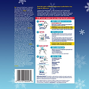 Compound W NitroFreeze + GelPads, Wart Removal, 1 Pen, 8 Replaceable Tips & 3 Waterproof Hydrocolloid GelPads