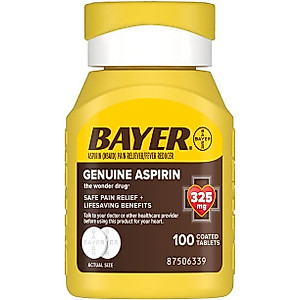 Bayer 325mg Tabs Size 100ct Bayer 325mg Tabs 100ct Ea