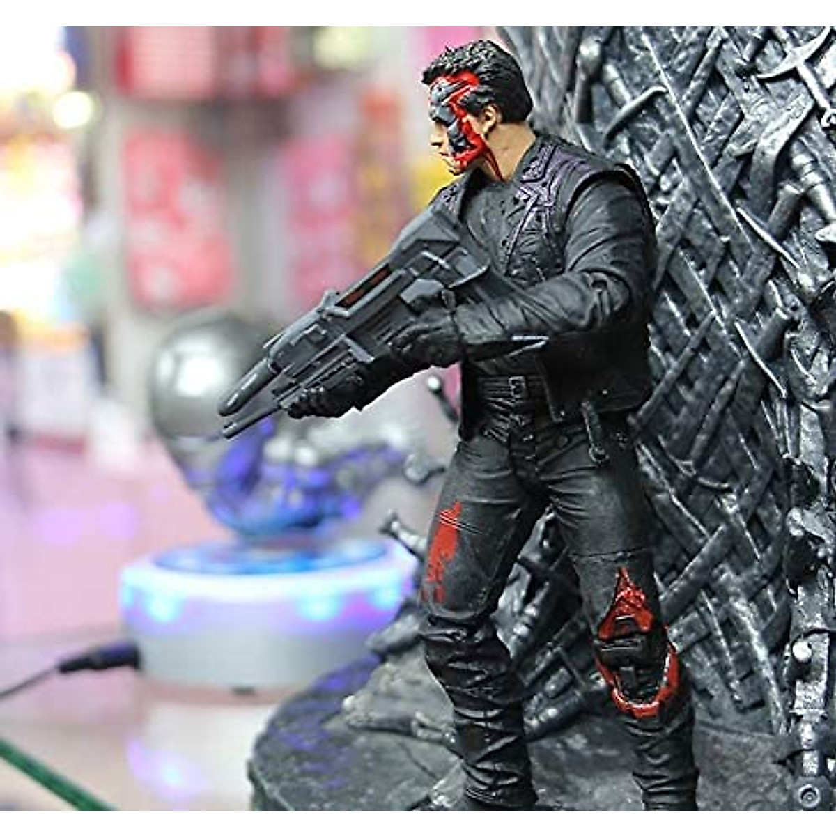 ZFFKY Terminator T-800 Arnold Schwarzenegger Action Figure Collectible Model Toy (1)