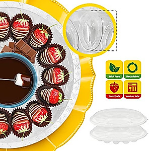 Deviled Egg Containers with Lid - (3 Pack) 15 Slot Deviled Egg Platters with Lid for Party, Disposable Tray Deviled Egg Carrier with Lid, Stackable Clear Plastic Trays for Eggs and Finger Food
