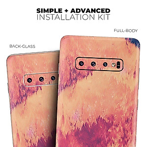 DesignSkinz Liquid Abstract Paint Remix V82 Protective Vinyl Decal Wrap Skin Cover Compatible with The Samsung Galaxy S20 (Screen Trim & Back Glass Skin)