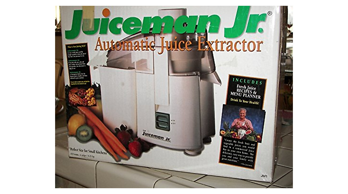 Juiceman Jr. Automatic Juice Extractor - Powerful & Easy to Use