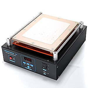 YIHUA 946A-III Digital LCD Screen Separator 5V 2A USB Power Supply with Built-in Long-Lasting Vacuum Pump for Mobile Ipad °F /°C （Aluminum Panel Size: 28cm x 22cm /11" x 8.7" ±0.05）