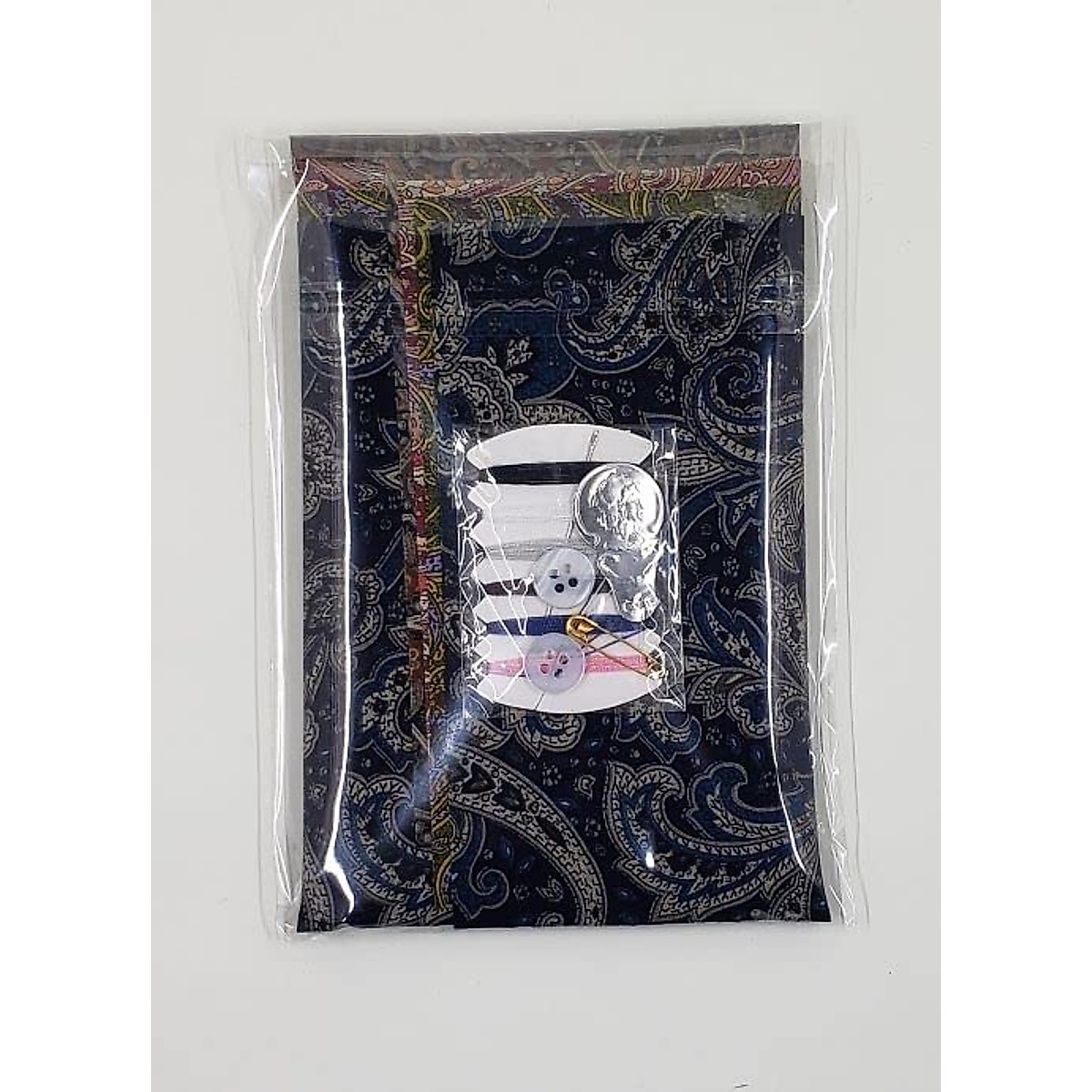 Inside-Out Paisley Four Pattern Iron On Patches