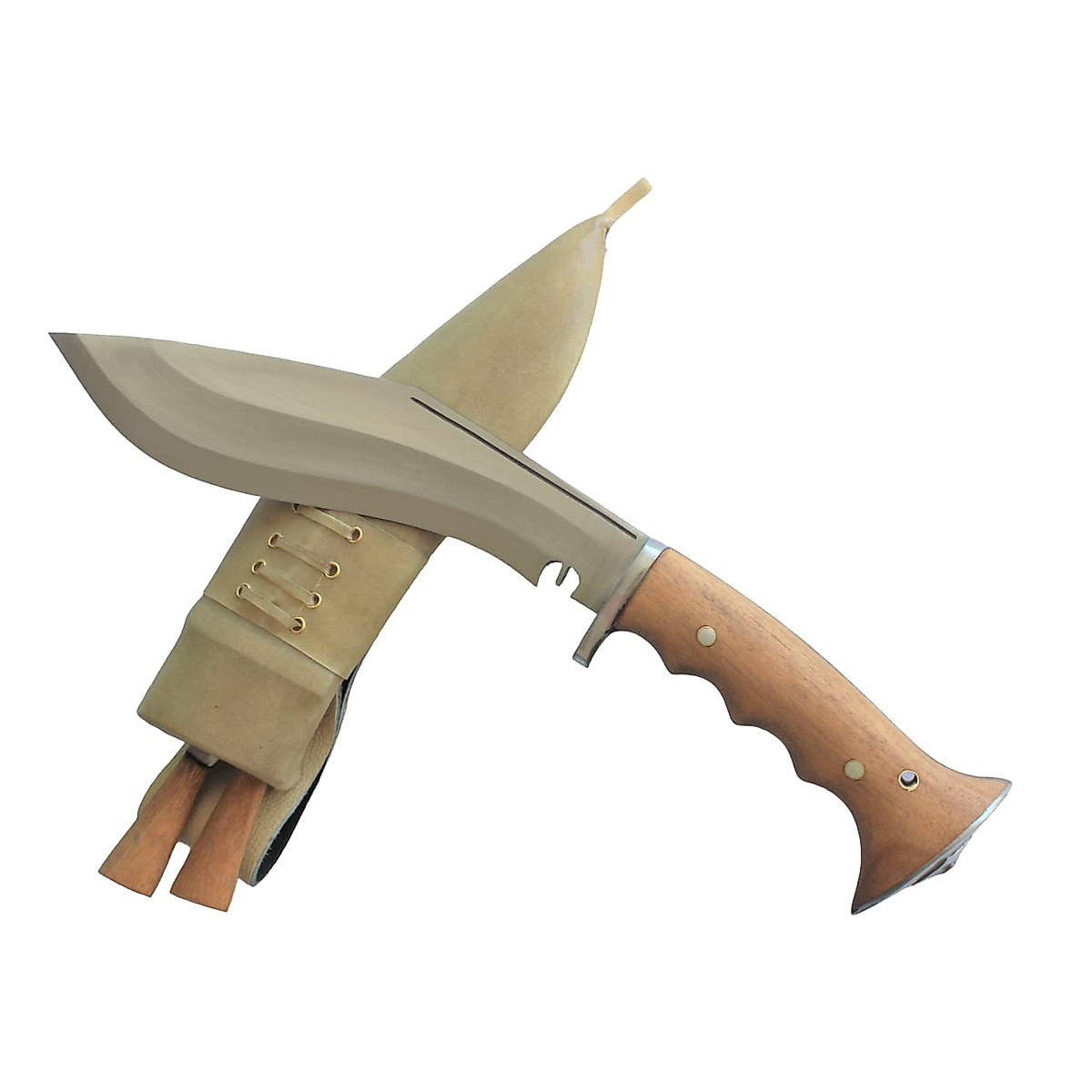 8 Inch Khukuri/Kukri Knife : Model - Iraqi Gripper Blocker, Handmade Machete, Bladed