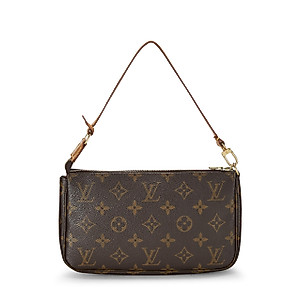 Louis Vuitton, Pre-Loved Monogram Canvas Pochette Accessoires, Brown