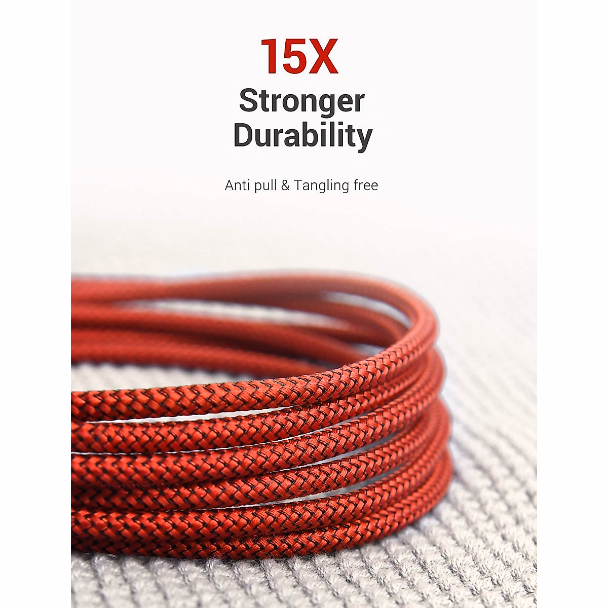 AINOPE USB Extension Cable,USB Extender,USB 3.0 Extension Cable, Male to Female Cord High Data Transfer Compatible with Webcam,USB Keyboard,Flash Drive,Hard Drive,Printer,10FT,Red