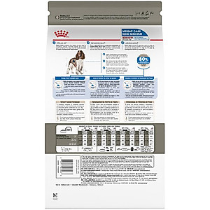 Royal Canin Medium Weight Care Adult Dry Dog Food for Medium Breeds, 30 lb bag