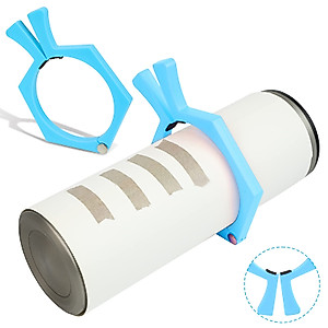 TEASIK 2 Pack Sublimation Tumblers Pinch, Cup Clip Tool for 20 Oz Sublimation Blanks Tumblers Supplies for Sublimation Paper and Tumblers (Pink+Blue) (DFAH54)