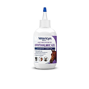 Vetericyn Plus All Animal Eye Care Kit | Eye Wash and Ophthalmic Gel Bundle to Flush, Lubricate, and Relieve Eye Irritations for Dogs, Cats, Horses, and All Animals. 3 Fl. Oz. Each (2 Count)