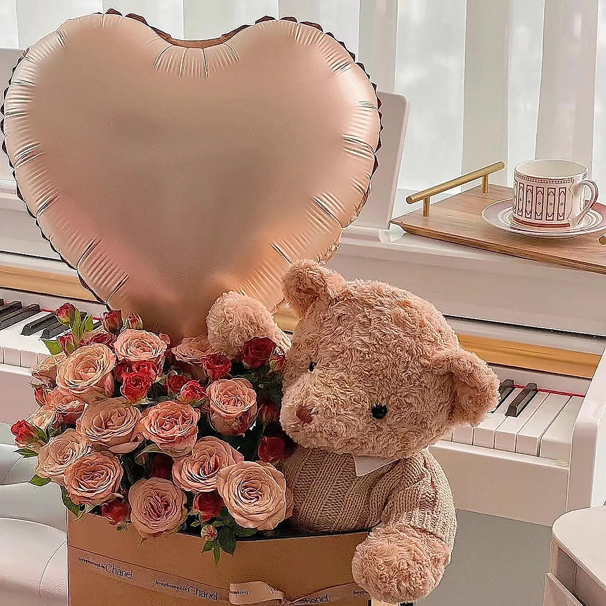 Diamond Ring Foil Balloon Set, 5pcs Bridal Shower Supplies for Bridal Shower Bride to be Party Wedding Engagement Decoration