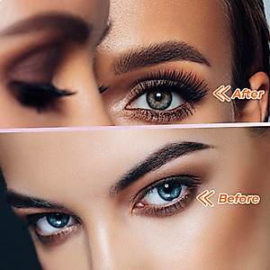 QEZEZA Lash Clusters DIY Eyelash Extensions, 160 Clusters Lashes 20D C Curl 6-16MM Mix, Individual Lashes Eyelash Clusters Extensions Cluster DIY at Home 160PCS (20D - C Curl - 6-16MM Mix)