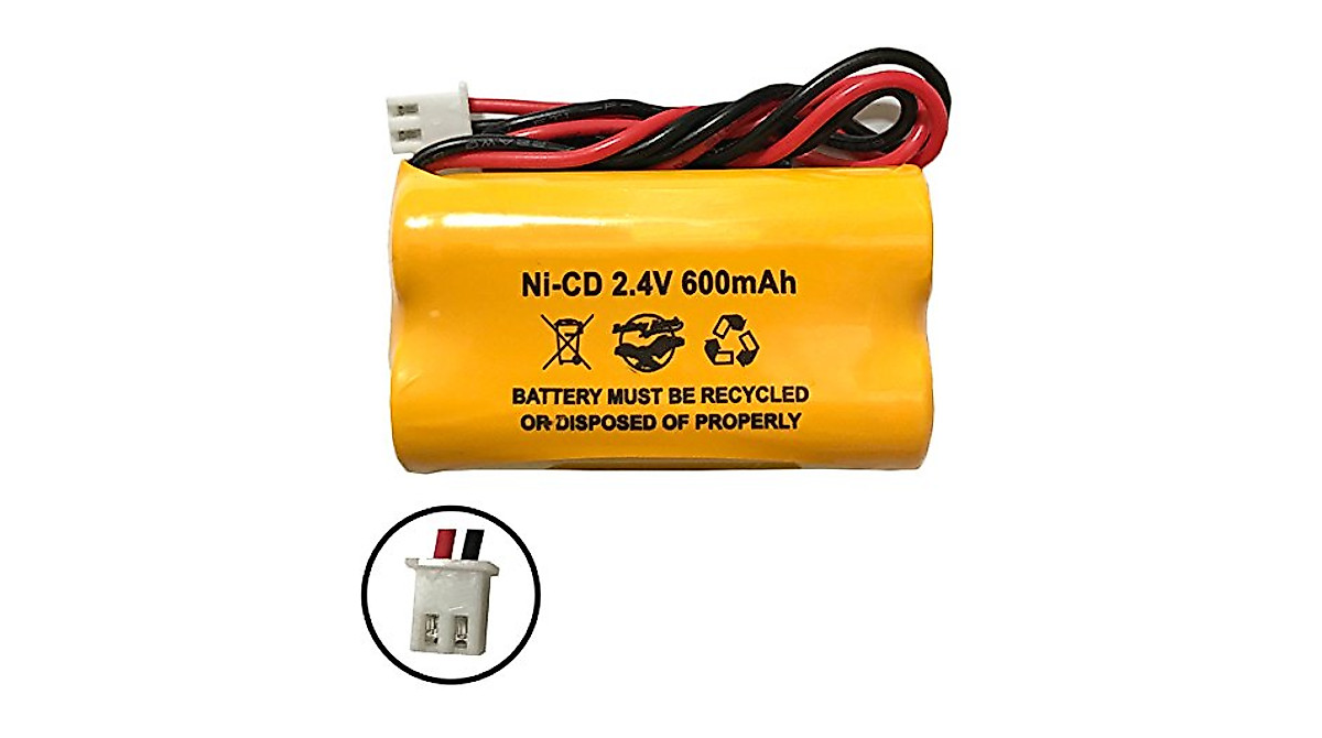 Reliable 2.4v 400mAh Battery Replacement for Exit Signs