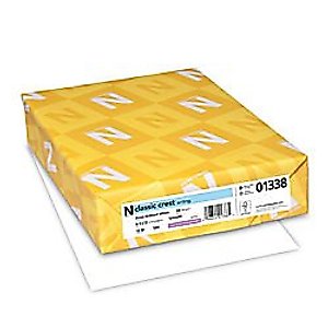 Neenah Paper Classic Crest Laser, Inkjet Print Copy & Multipurpose Paper, 8 1/2 in X 11 in