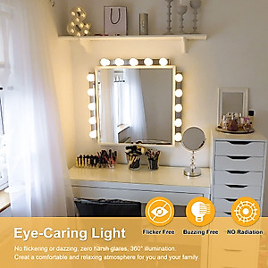 BLINGCOLOR 6 Pack Dimmable G16.5 LED Light Bulbs 60 Watt, E26 LED Bulbs 60 Watt Soft White 3000K, 6W E26 Globe LED Edison Small Light Bulb for Sputnik Chandelier, Vanity Lights, CRI80+, AC120V, 600lm