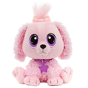 Little Tikes Rescue Tales Babies - Pink Poodle | Soft Cuddly Plush Pet Toy with Collar, Tag, Doghouse, Stickers, Activities | Ages 3+