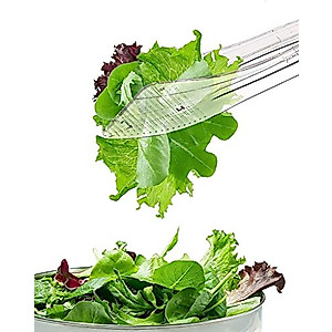 Plastic Serving Tongs | Clear | 2 Pcs.