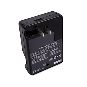 Liphontcta MH-24 Wall Quick Charger for Nikon: EN-EL14 EN-EL14A Li-ion Battery D5100 D5200 D5300 D5500 D5600 D3100 D3200 D3300 D3400 D3500 P7000 P7100 P7700 P7800 Camera Power Supply