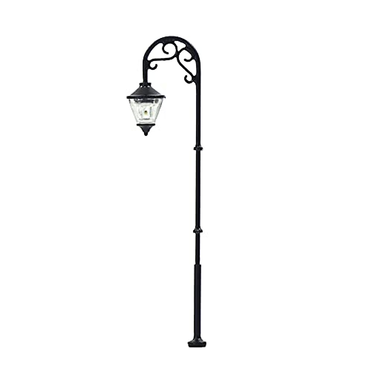 LYM55 10pcs Model Railway Lamppost Lamps HO Scale 63mm or 2.48inch Street Lgihts LEDs