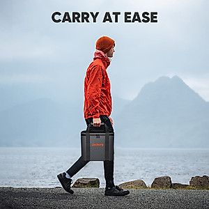 Jackery Carrying Case Bag (S Size) for Explorer 240/300 / 500 Portable Power Station - Black (Power Station Not Included)