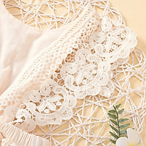 Baby Girl Lace Romper Boho Clothes Newborn Photography Outfits 6-12 Months