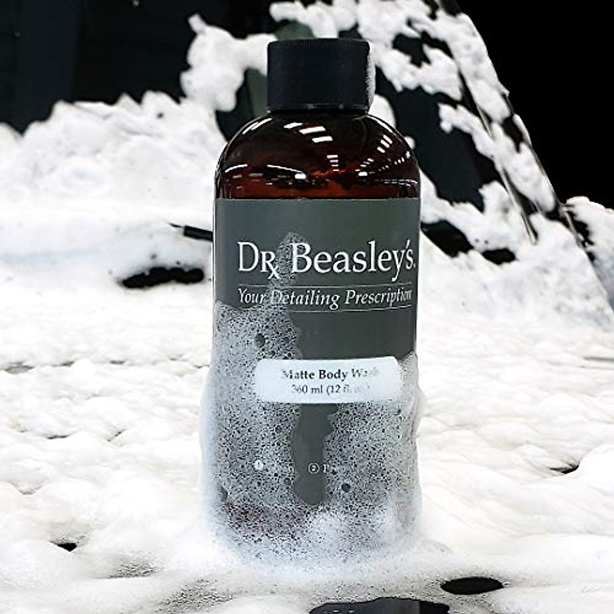 Dr. Beasley's MP10D12 Matte Body Wash-12 oz., Premium Matte Car Wash Soap, pH Balanced, Readily Biodegradable