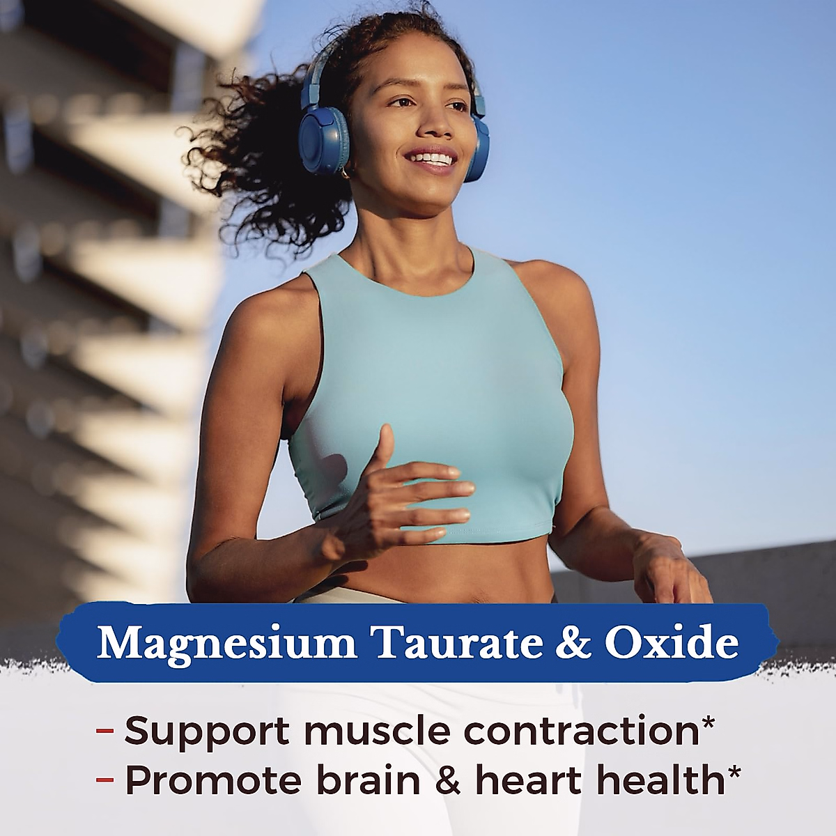 Vitalitown Magnesium Complex Supplement | 300mg Elemental Magnesium | Magnesium Citrate Glycinate Taurate Malate | Non-GMO, No Gluten, 90 Vegan Magnesium Capsules for Bone Muscle Brain Heart