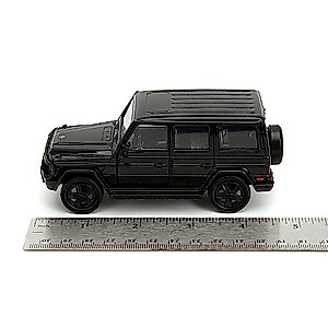 Pink Slips 1:32 Mercedes Benz G Class 4x4 Die-Cast Car, Toys for Kids and Adults (Black)