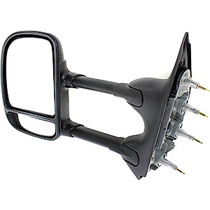 Garage-Pro Mirror Compatible with 2002 Ford E-150 Econoline, E-250 Econoline, E-350 Econoline Club Wagon and E-450 Econoline Super Duty Towing, Driver Side, Manual Glass