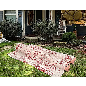 5.4ft Halloween Decorations Outdoor Props - Scary Hallowmas Back from The Grave Dead Victim Prop for Haunted House Party Decor(Assembly Needed)