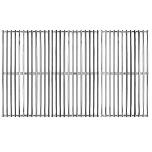 Hongso 19 1/4" SUS304 Stainless Steel Cooking Grid for Gas Grill Brinkmann, Charmglow, Costco, Jenn Air, Members Mark, Nexgrill, Perfect Flame and Other Grill Grates Replacement, 3 pieces SCI1S3
