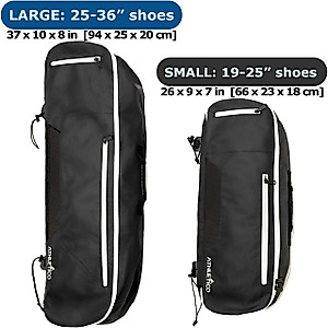 Athletico Snowshoe Bag - Snow Shoe Backpack For Carrying, Packing, and Storing Snowshoes (Small, 19-25 inches)