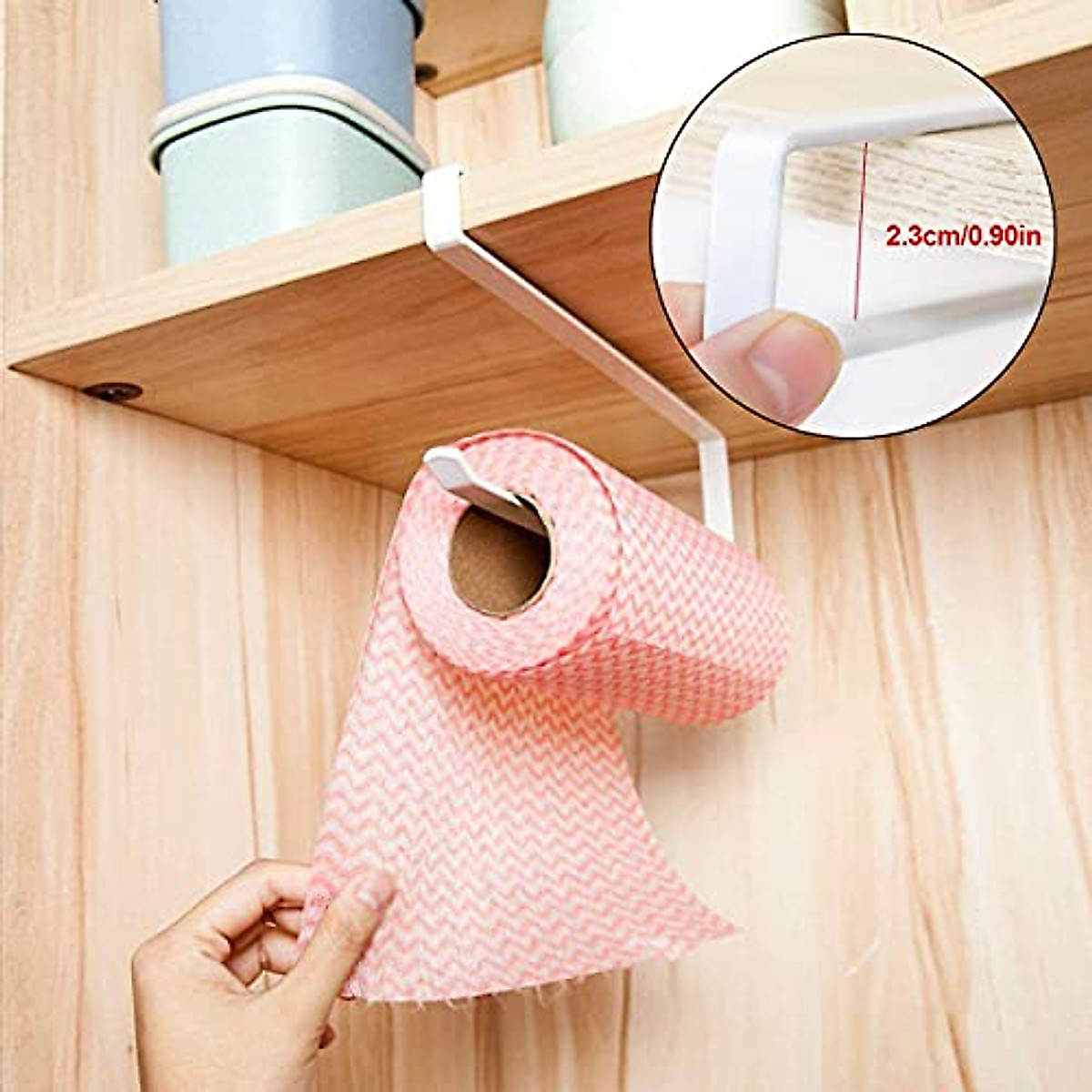 Kitchen Paper Roll Holder Paper Towel Rack Dining Table Kitchen Paper Roll Holder Vertical Paper Towel Storage Rack