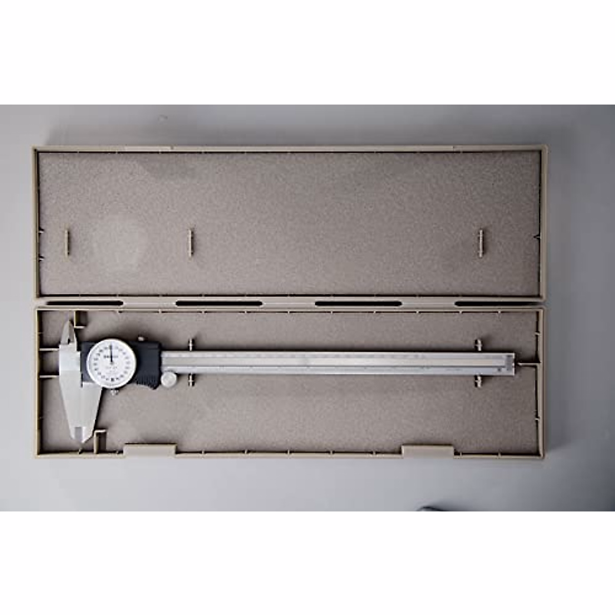 Mitutoyo 505-749 Dial Caliper, 0.2" per Rev, 0-12" Range, 0.001" Accuracy