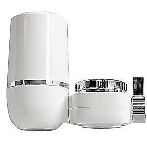 Ronaqua Water Filtration System for Standard Faucets, 320-Gallon Capacity of Filtered Water for Kitchen, Reduce Particles, Chlorine & Bad Taste from Tap Water (1 Filter Included)
