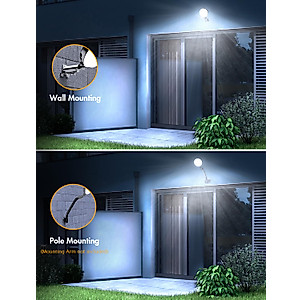 StarMoitic LED Barn Light, 150W 20000LM Dusk to Dawn Outdoor Lighting, Yard Lights IP66 Waterproof, 150° Angle Adjustable Bright Outdoor Street Light for Garden, Garages, Attics, Patios, Barns