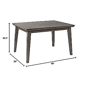 Lexicon Emira Dining Table, Gray