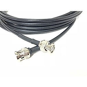 35 Foot BNC to BNC RG58 50 Ohm WiFi Cable by Custom Cable Connection