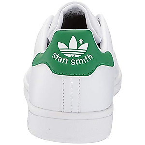 adidas Originals Men's Stan Smith (End Plastic Waste) Sneaker, White/White/Green, 9.5