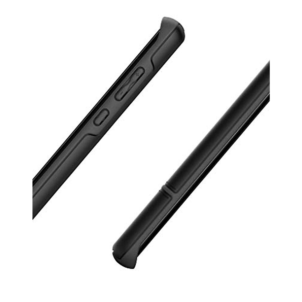 ENCASED Heavy Duty Motorola Edge Plus Case (2020 ONLY) Military Grade Full Body Rugged Cover for Moto Edge+ (Black)