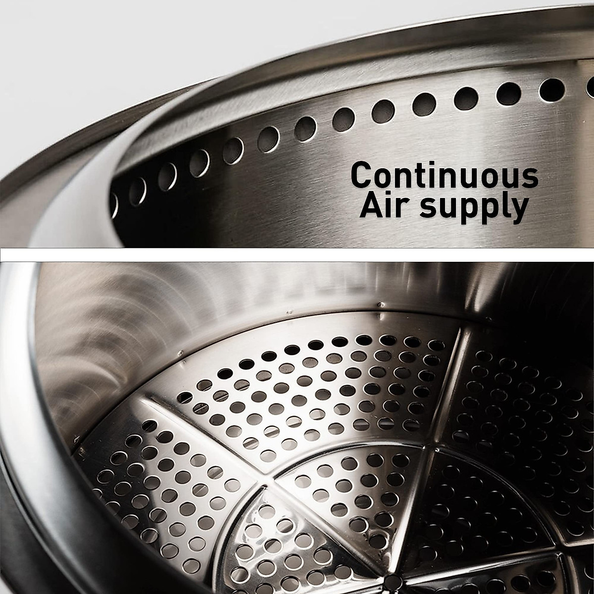 Solo Stove Yukon Cast Iron Grill Cooking Bundle 2.0 | Portable Smokeless Fire Pit, Stand, Grill & Hub, Wood Burning, Removable Ash Pan, Stainless Steel/Cast Iron, H: 26.25in x Dia: 25.75in, 62lbs