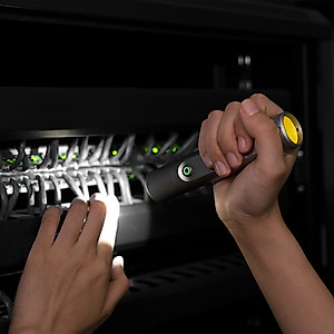 HOTO Flashlight Fit, LED Rechargeable, USB-C Charging, 3 Modes, Up to 24 Hours, 1500mAh, 280 Lumens, 656ft, IP55 Waterproof, Compact Flashlight Widely Used in Camping, Hiking, Emergency, Mountaineerin