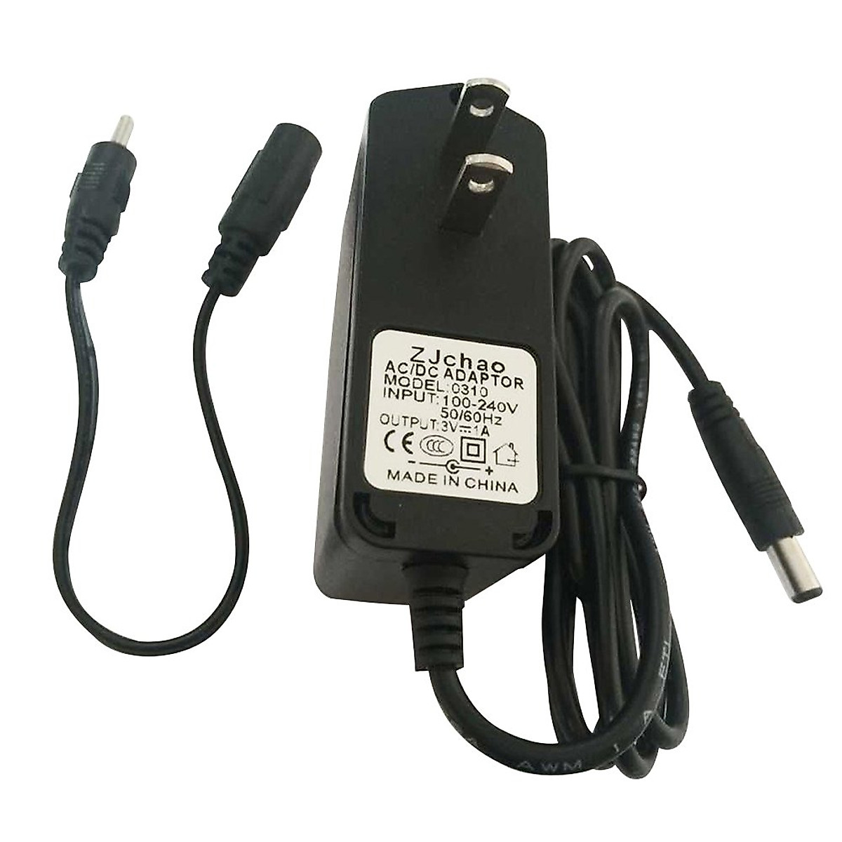 Phantom YoYo ZJchao 3V 1A AC Adapter to DC Power Adapter 5.5/2.1mm