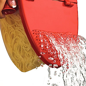 Time Roaming Versatile Microwave Pasta Boat, Sturdy Food Grade Heat Resistant PP Material, Pasta Cooker Vegetable Steamer Boat Strainer, Massive Capacity Up To 5 Pounds