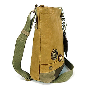CHALA Patch Crossbody Bag Weiner Dog Dachshund Multi-color (Brown_Beagle II)