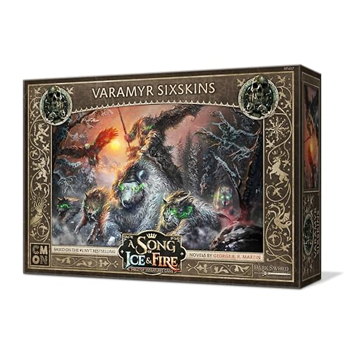 CMON A Song of Ice and Fire Tabletop Miniatures Game Varamyr Sixskins Unit Box | Strategy Game for Teens and Adults | Ages 14+ | 2+ Players | Average Playtime 45-60 Minutes | Made by CMON