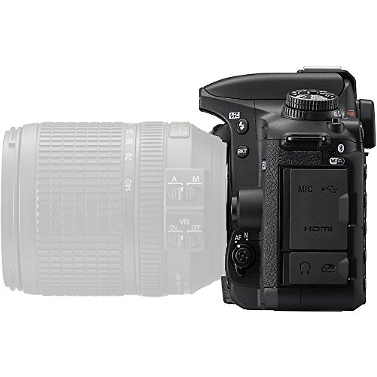 Nikon D7500 24.2 MP DSLR Camera (Body Only) Bundle Includes High Speed 32GB Memory Card +Professional Accessory Bundle (Renewed)