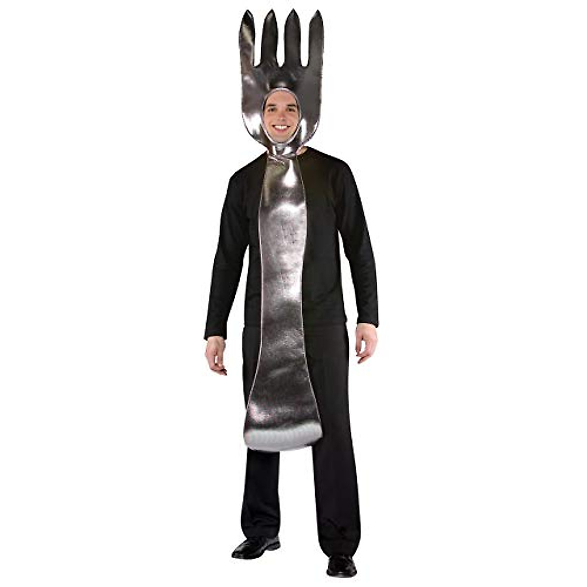 Rasta Imposta Fork, Silver, One Size